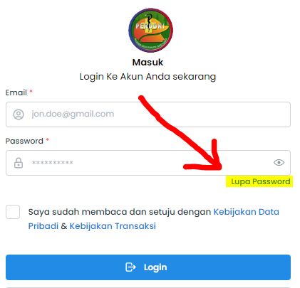 Kesulitan Login / Gagal Login Berulang – Perdoki
