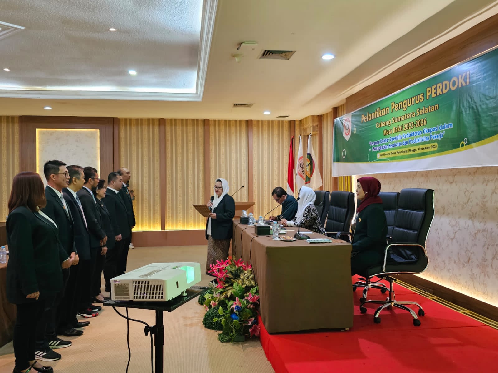 Pelantikan Pengurus PERDOKI Cabang Sumatera Selatan – Perdoki