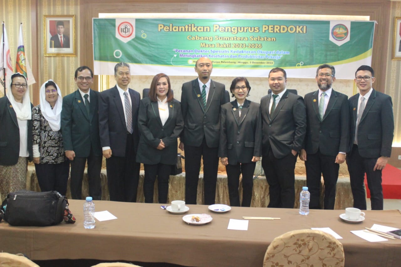 Pelantikan Pengurus PERDOKI Cabang Sumatera Selatan – Perdoki